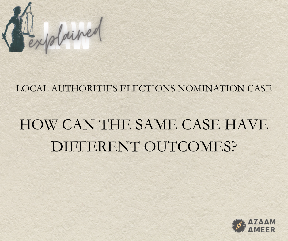 How Can the Same Case Have Different Outcomes?